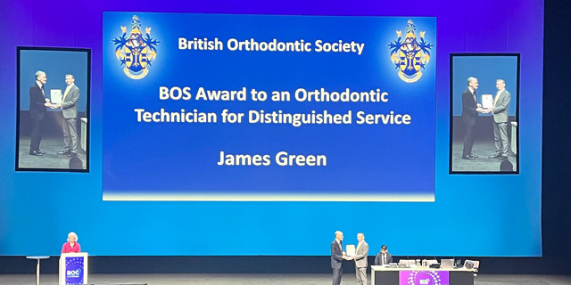 James Green: Second BOS Award